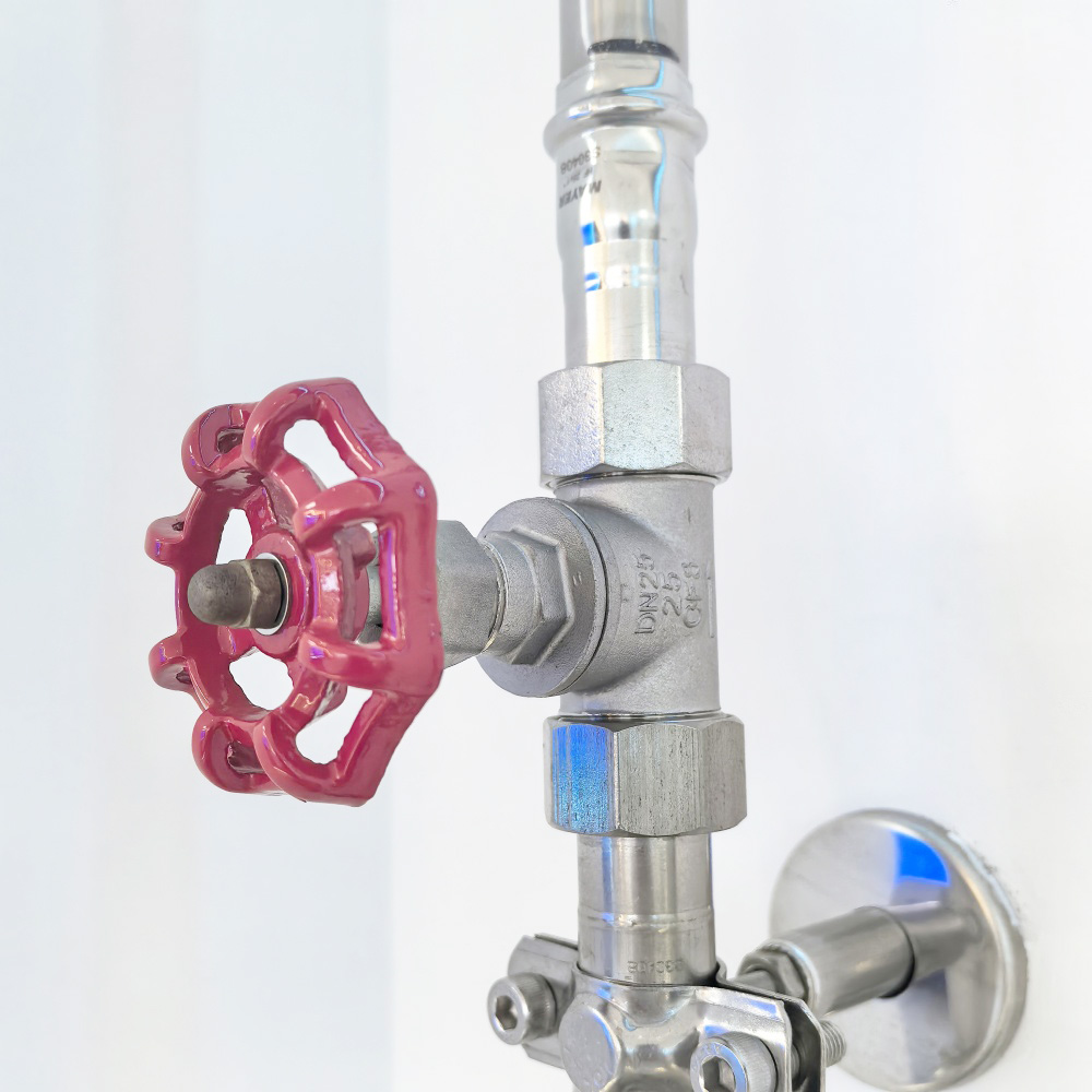 304 Stainless Steel Butt Welded 3-Piece Ball Valve, Food-Grade Sanitary Valve Customization ...